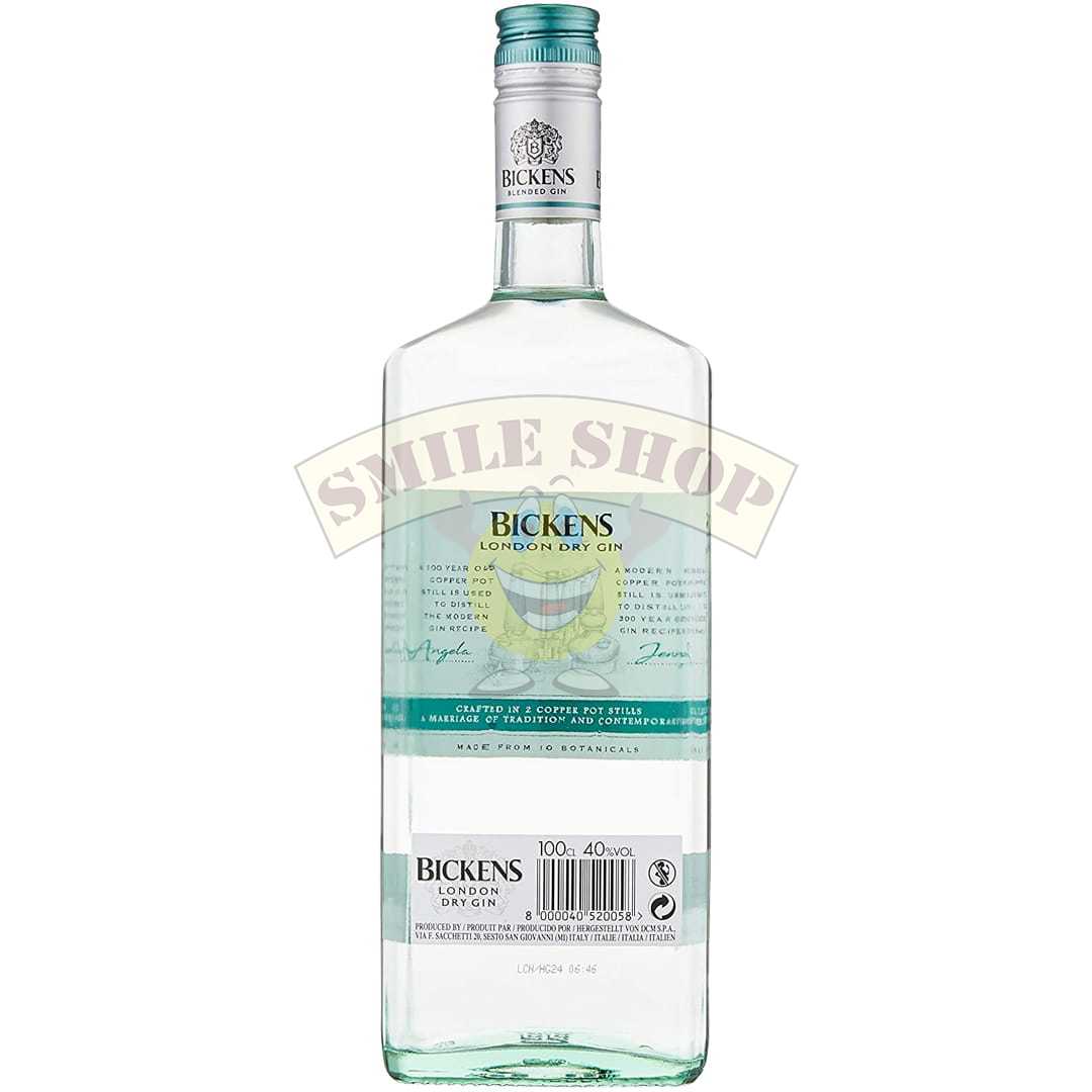 Bickens London Dry Gin 0,7L 40%, Smile Shop Alkohole