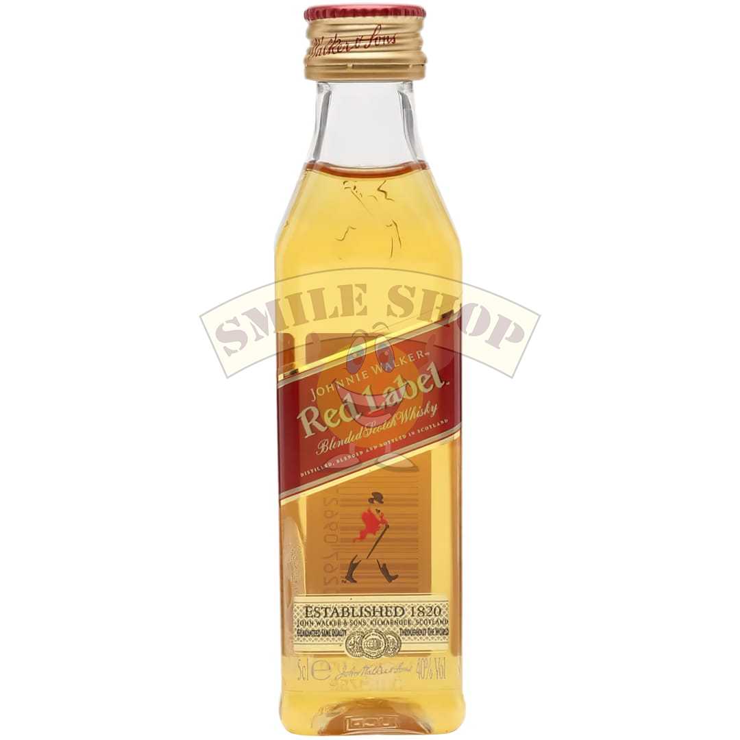Johnnie Walker Red Label Miniaturka Whisky 0,05L 40%, Smile Shop Alkohole