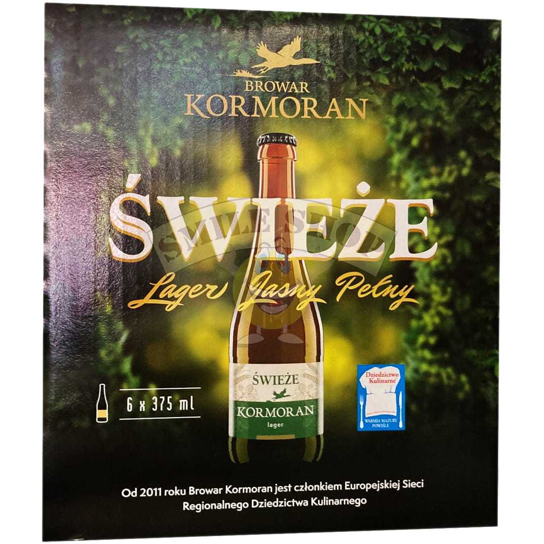 Kormoran Świeże Piwo 6 x 0,375L 6,2%, Smile Shop Alkohole