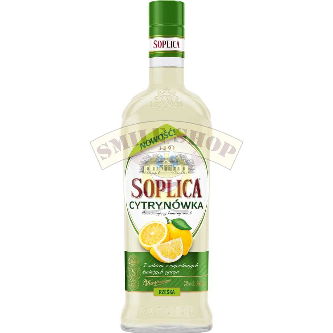 Soplica Cytrynówka Wódka 0,5L 28%, Smile Shop Alkohole