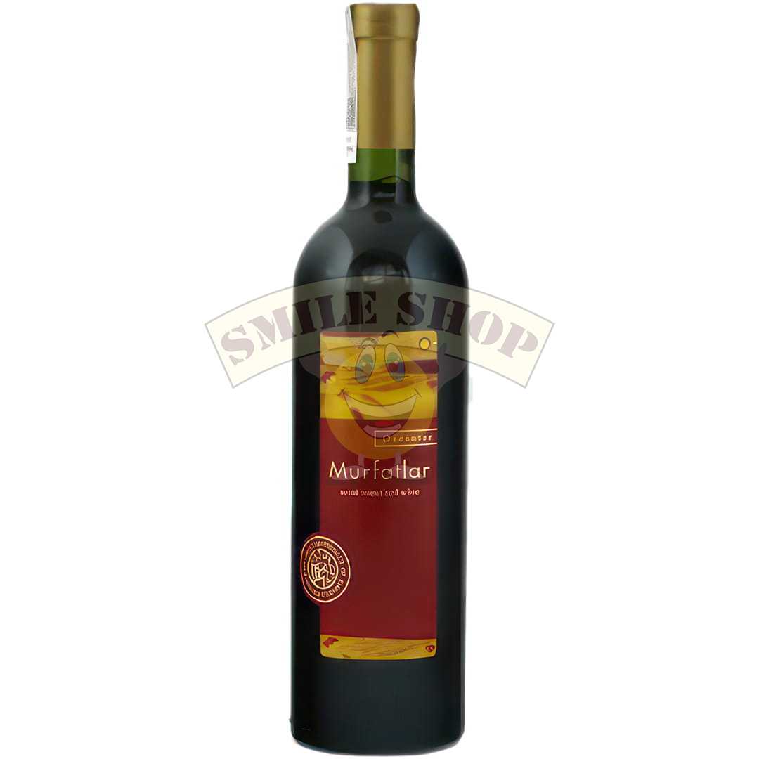Murfatlar Czerwone Półsłodkie Wino 0,75L 12,5%, Smile Shop Alkohole