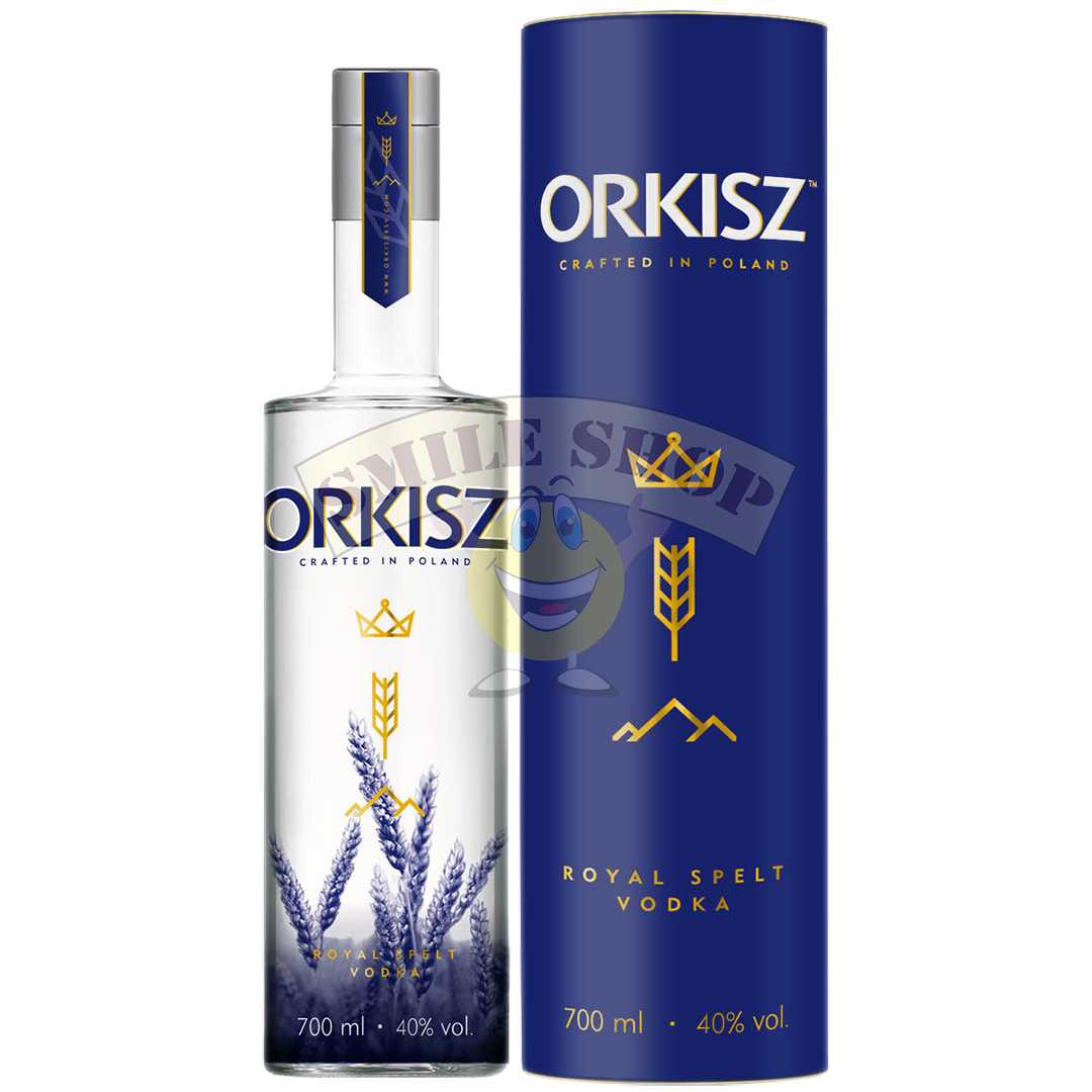 Orkisz Wódka 0,7L 40% + tuba, Smile Shop Alkohole