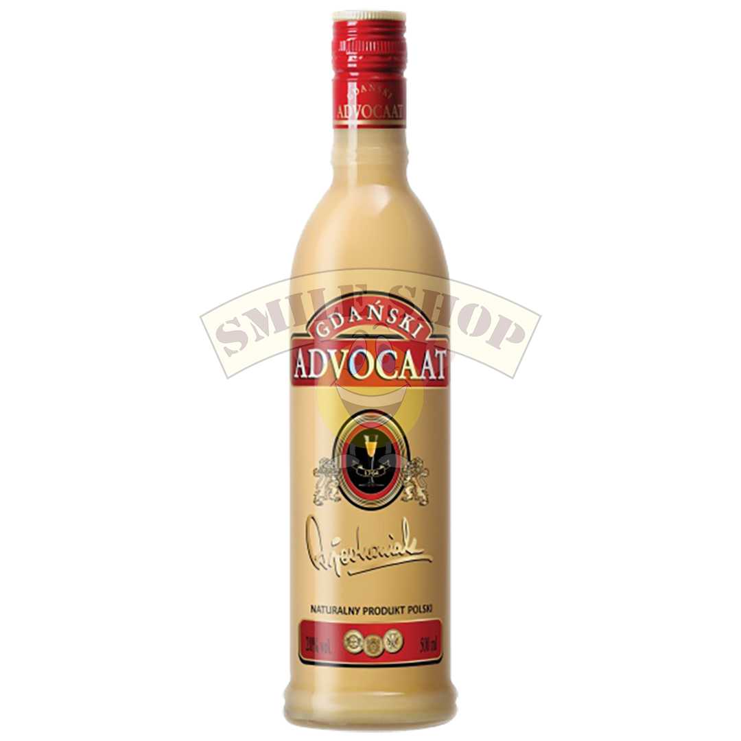 Advocaat Gdański Likier Jajeczny 0,5L 20%, Smile Shop Alkohole
