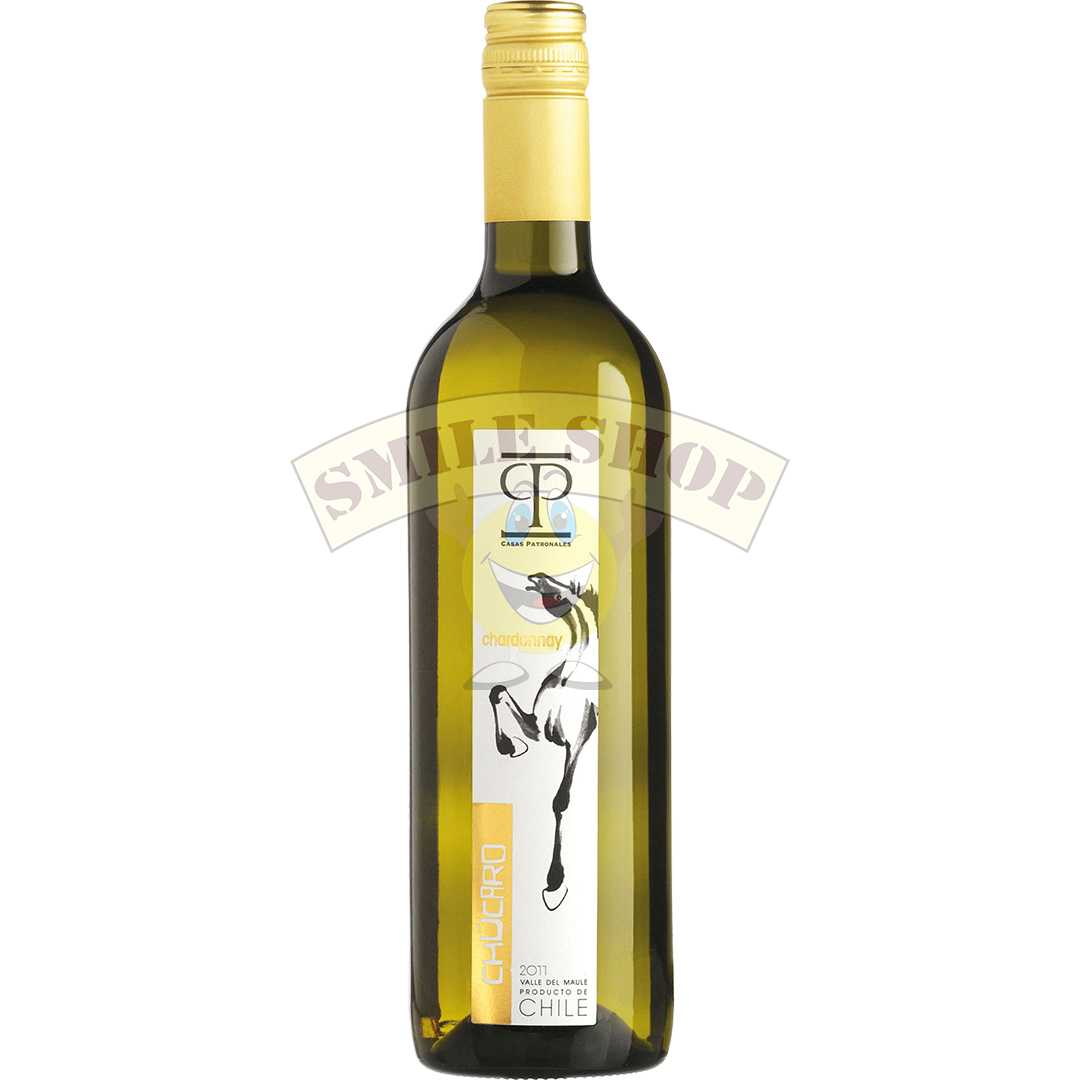 Chucaro Chardonnay Białe Wytrawne Wino 0,75L 13%, Smile Shop Alkohole