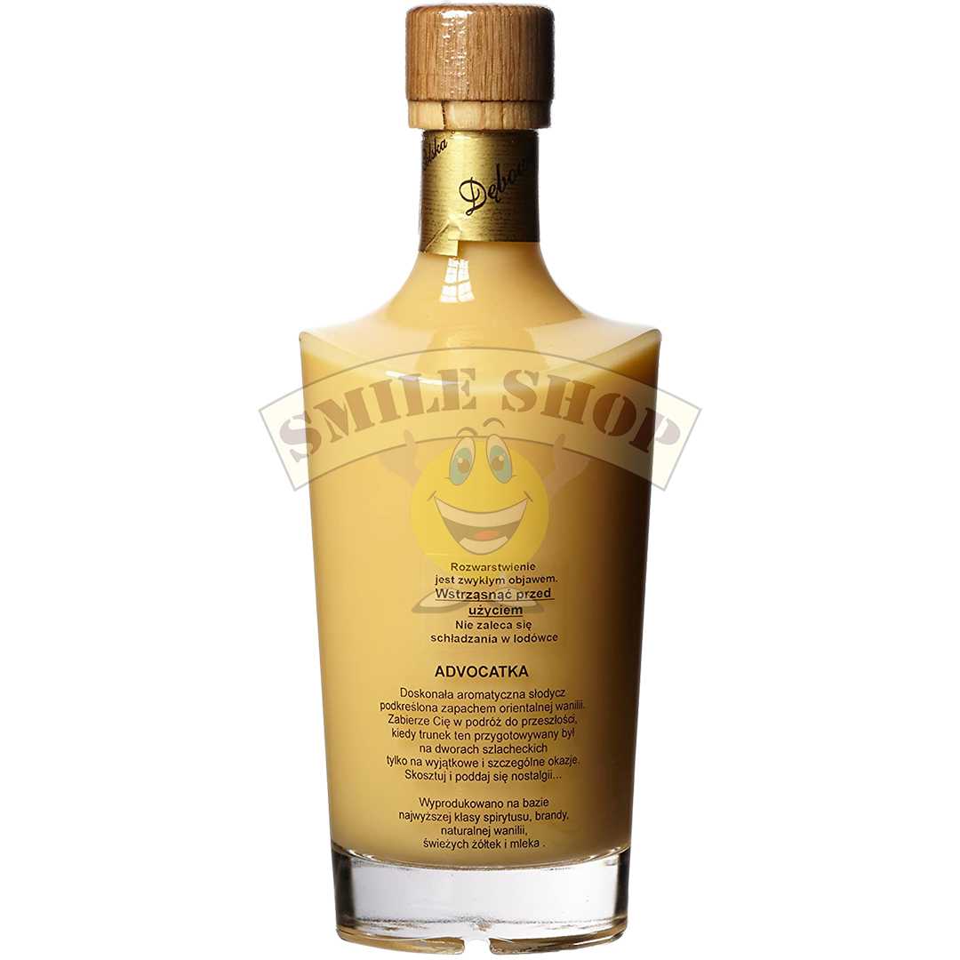 Dębowa Polska Advocatka Likier 0,7L 20%, Smile Shop Alkohole