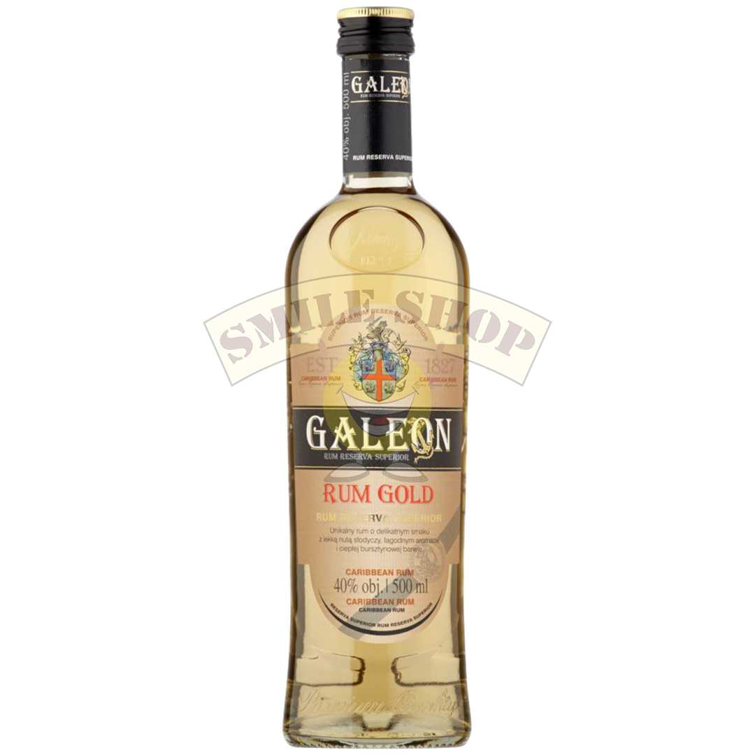 Galeon Gold Rum 0,5L 37,5%, Smile Shop Alkohole