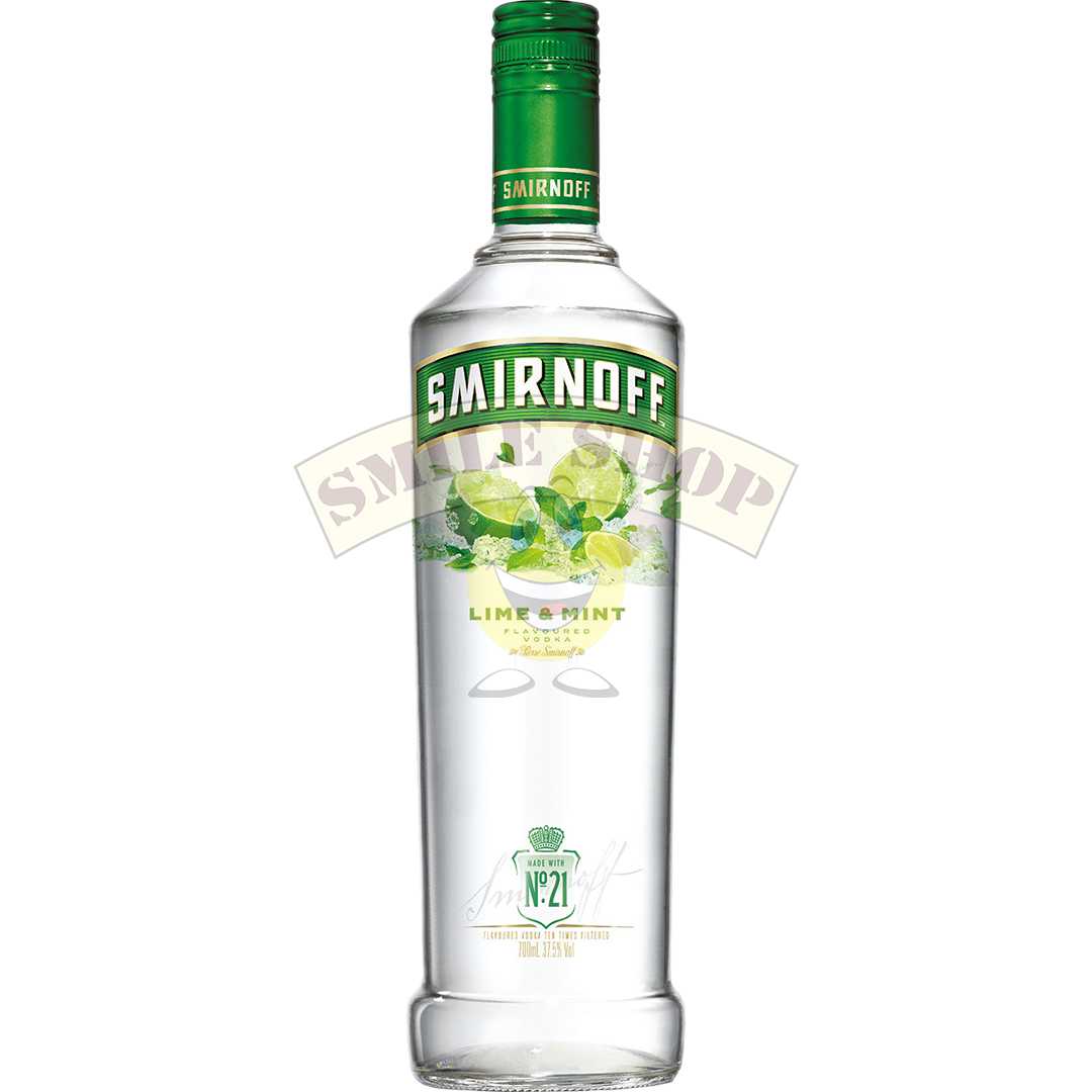 Smirnoff Black Lime & Mint Wódka 0,7L 37,5%, Smile Shop Alkohole