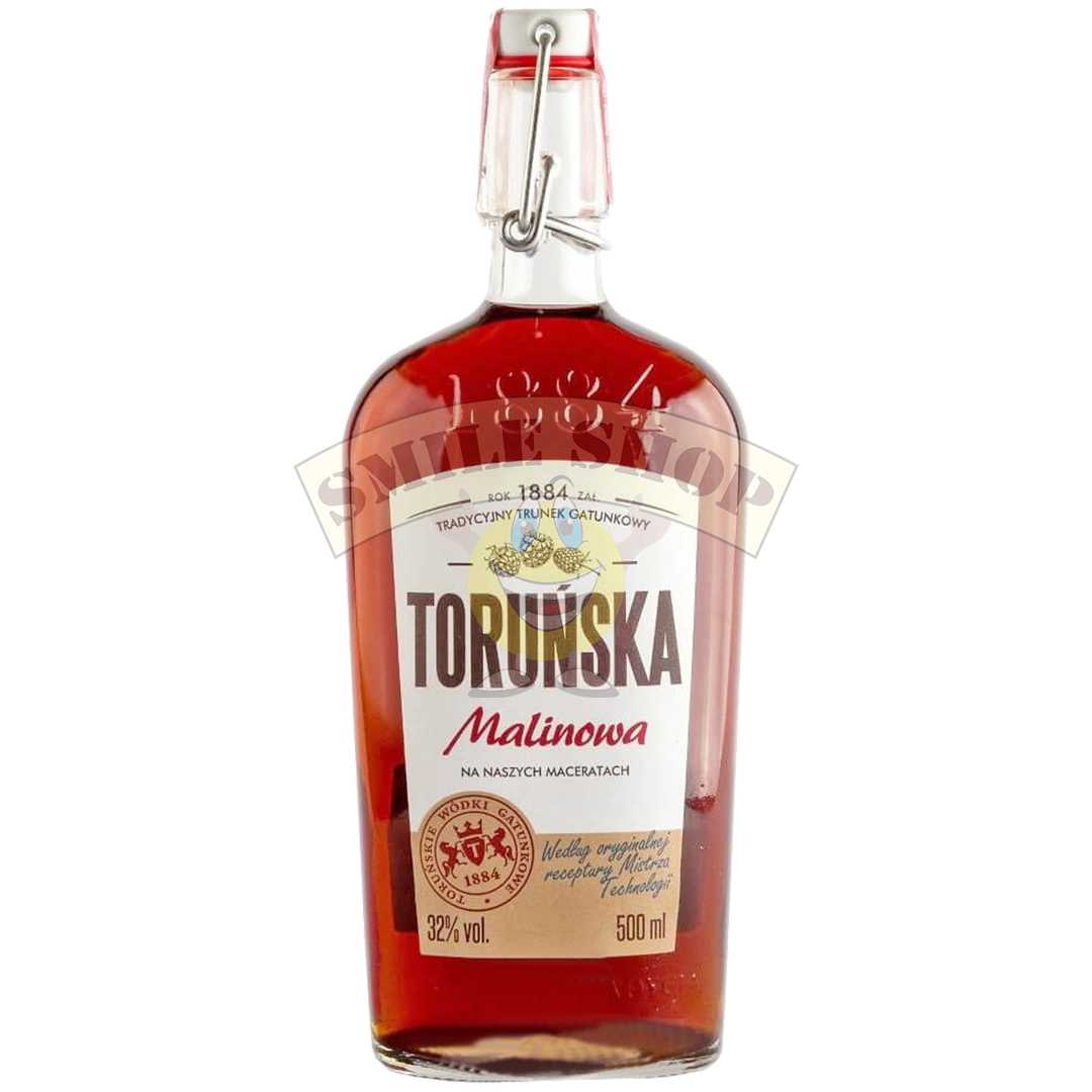Toruńska Malinowa Wódka 0,5L 32%, Smile Shop Alkohole