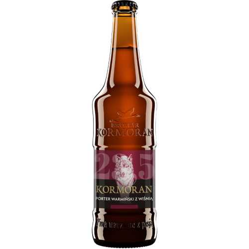 Kormoran Porter Warmiński z Wiśnią Piwo 0,5L 8,5%, Smile Shop Alkohole