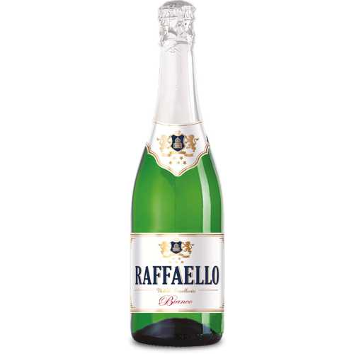Raffaello Białe Półsłodkie Wino Musujące 0,75L 9%, Smile Shop Alkohole
