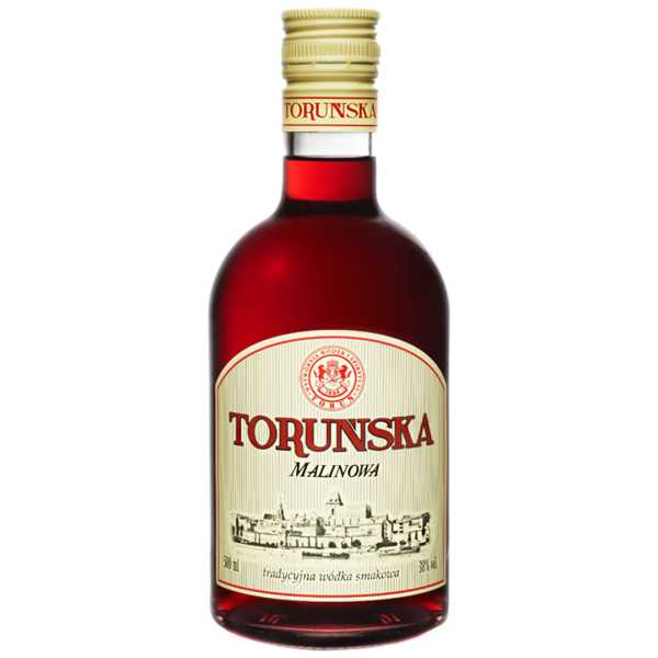 Toruńska Malinowa Wódka 0,5L 38%, Smile Shop Alkohole