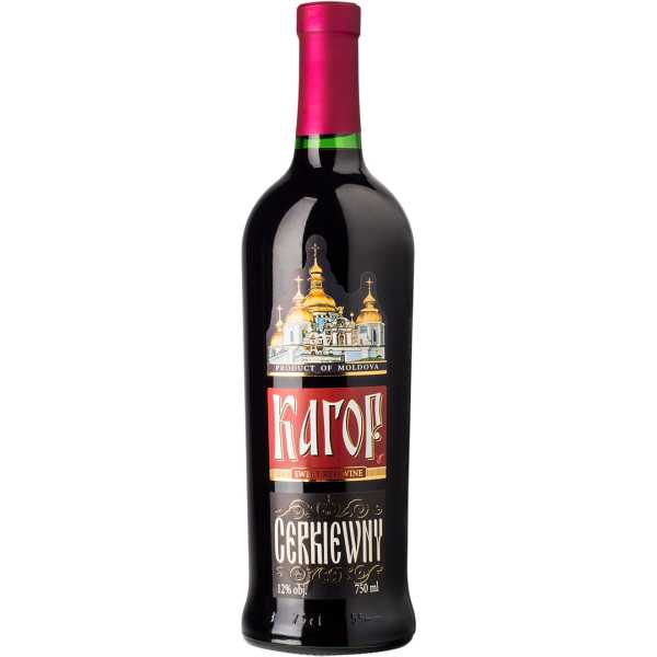 Kagor Cerkiewny Czerwone Słodkie Wino 0,75L 12%, Smile Shop Alkohole