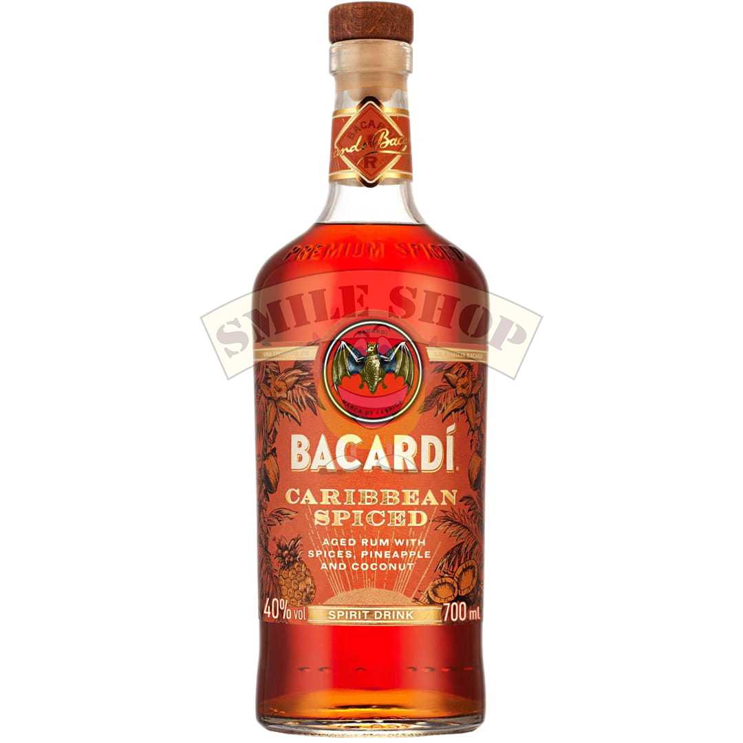 Bacardi Caribbean Spiced Rum 0,7L 40%, Smile Shop Alkohole | cena | sklep