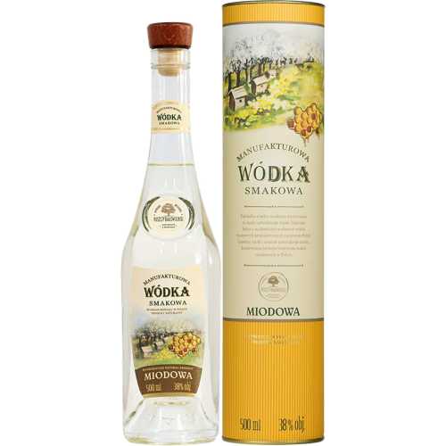 Manufakturowa Miodowa Wódka 0,5L 38%, Smile Shop Alkohole